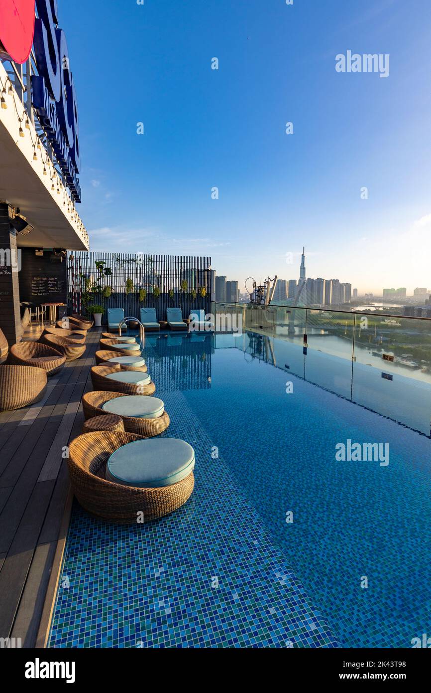 Liberty Central Riverside Hotel, Ho Chi Minh, Saigon, Vietnam Stock ...