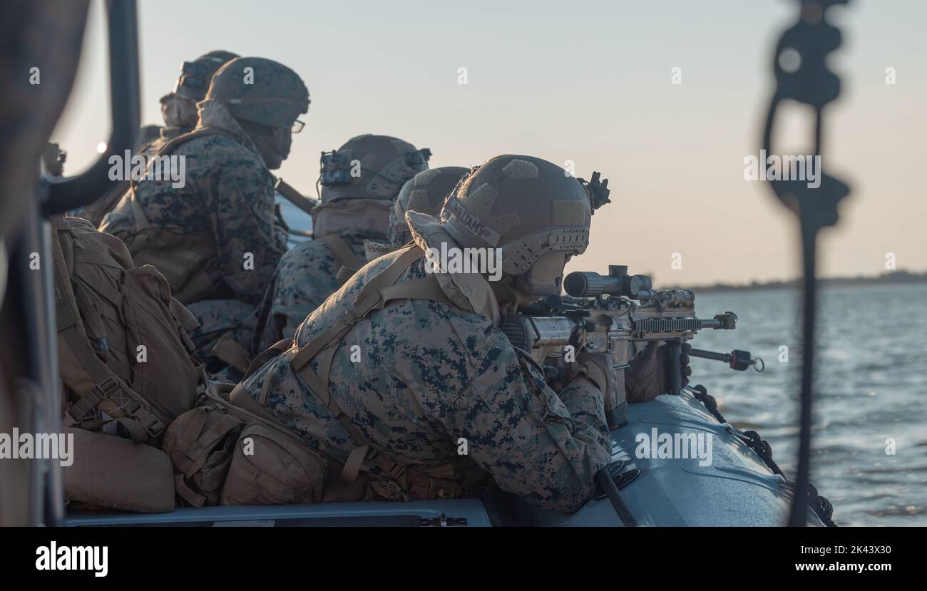 U.S. Marines with 1st Battalion, 6th Marine Regiment, 2d Marine ...