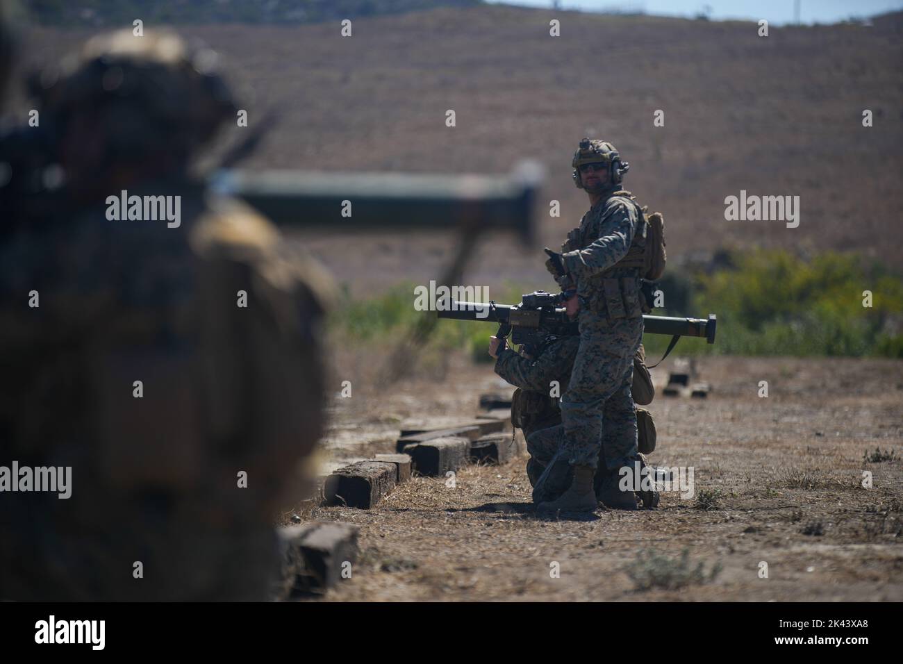 U.S. Marines assigned to Charlie Company, 1st Battalion, 1st Marine ...