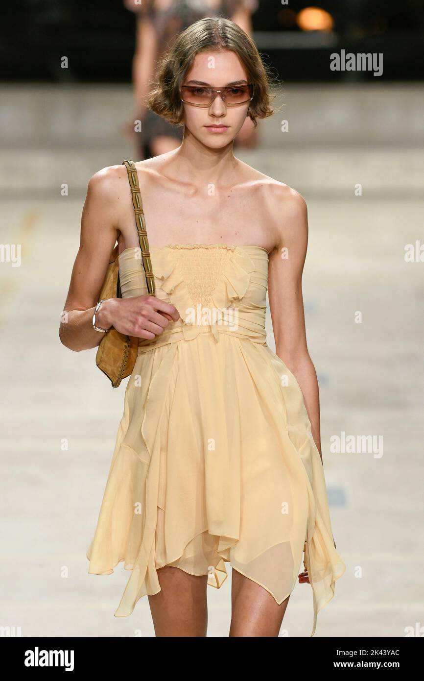 Paris, France, 29/09/2022, ISABEL MARANT SS23 runway during Paris ...