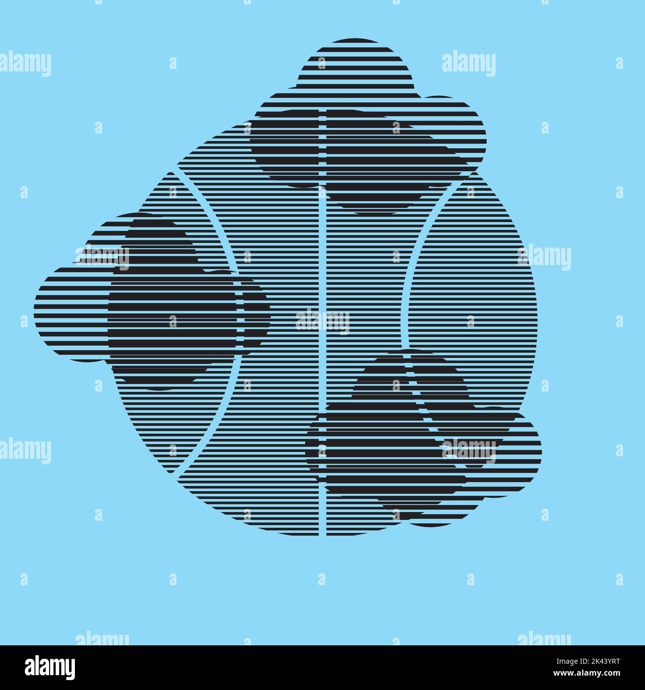 Cloud and earth symbols as signs, design elements or graphic sources ...