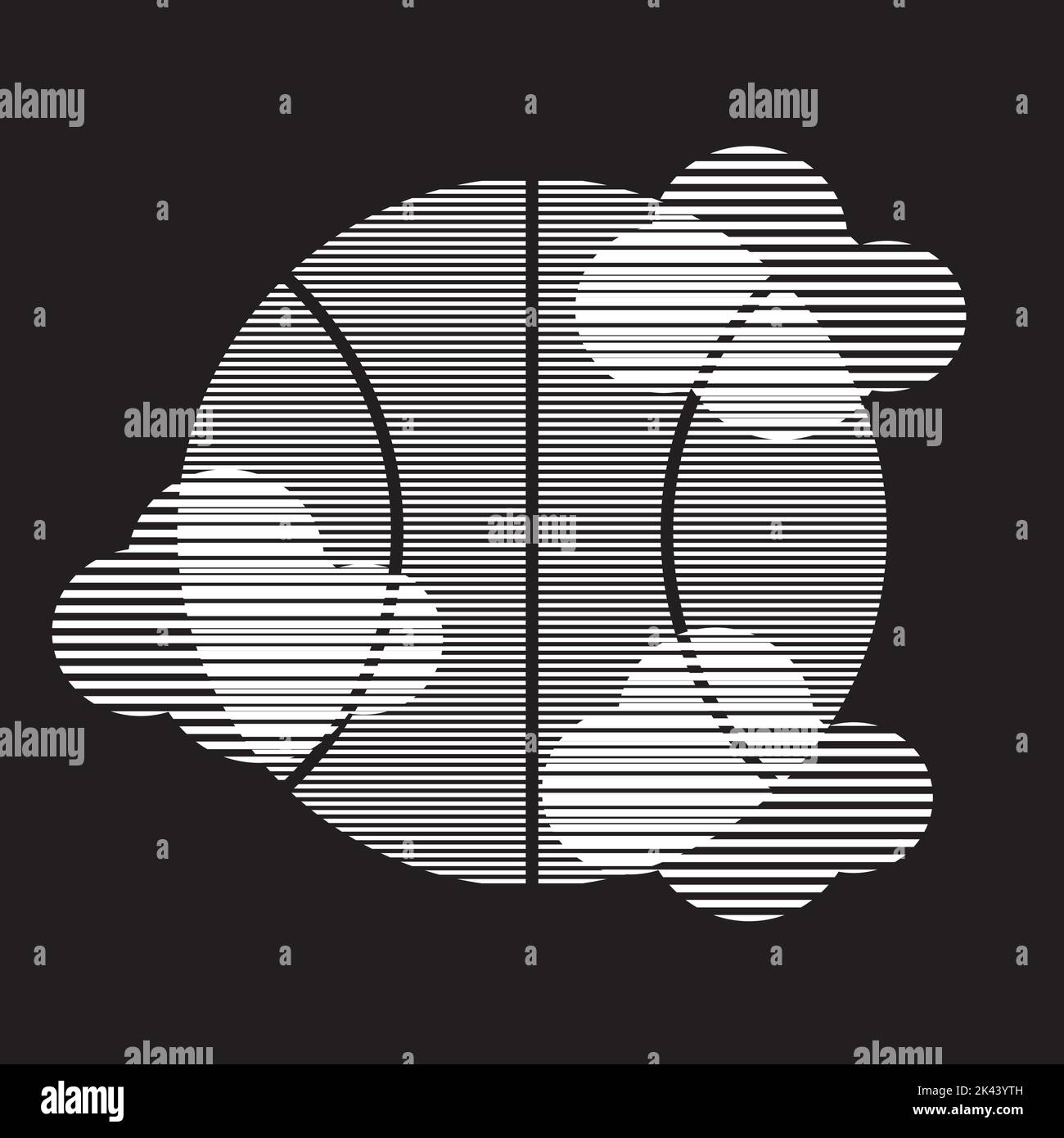 Cloud and earth symbols as signs, design elements or graphic sources ...