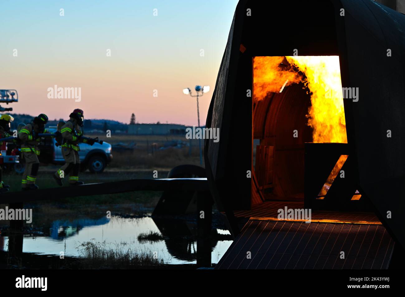 Fire fighting techniques hi-res stock photography and images - Alamy