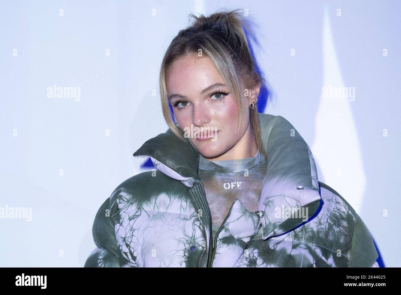 Paris, France on September 29, 2022. Paris Hilinski attending the Off ...