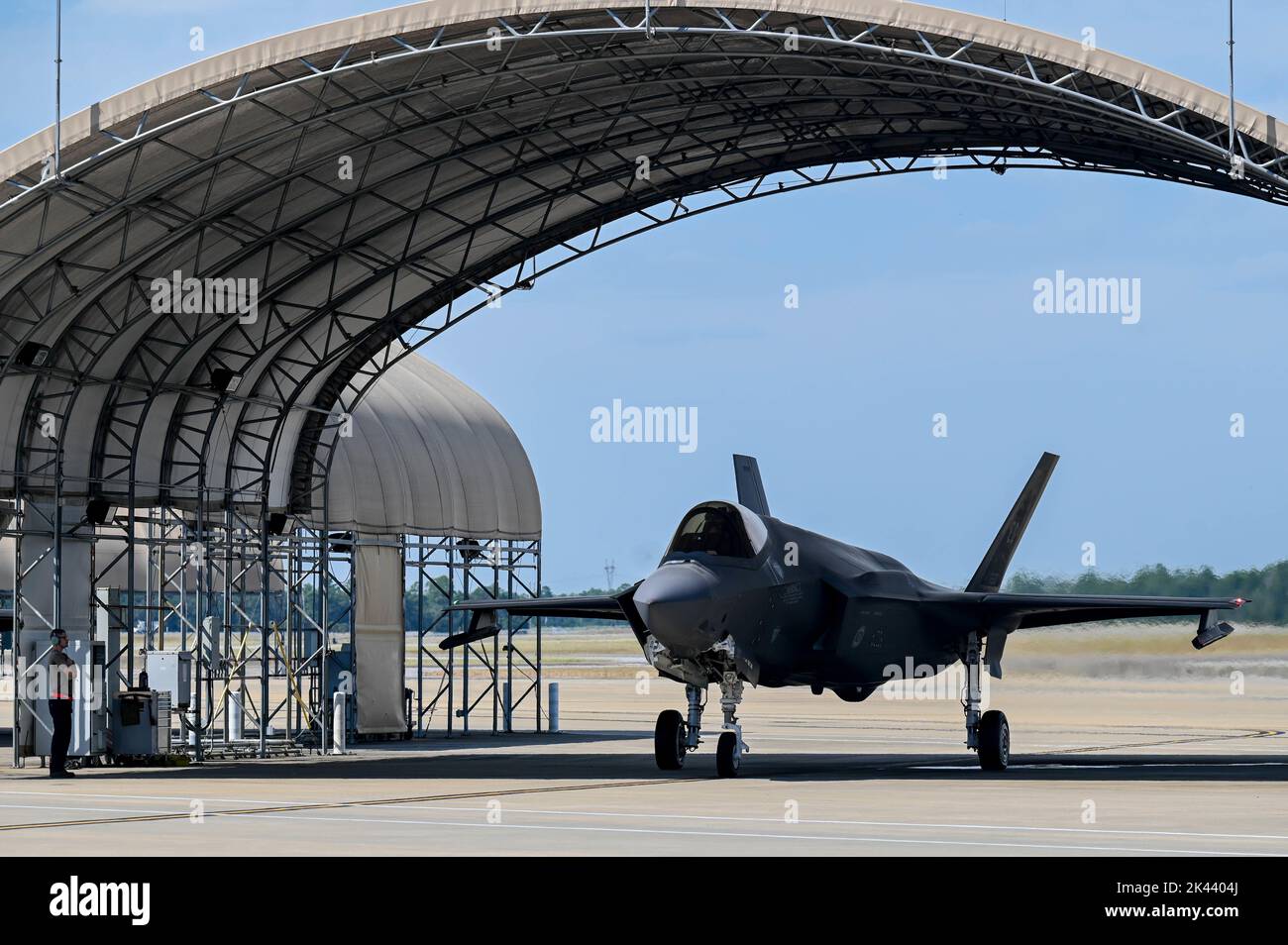 Pilots with the 60th Fighter Squadron, 33rd Fighter Wing, prepare to ...
