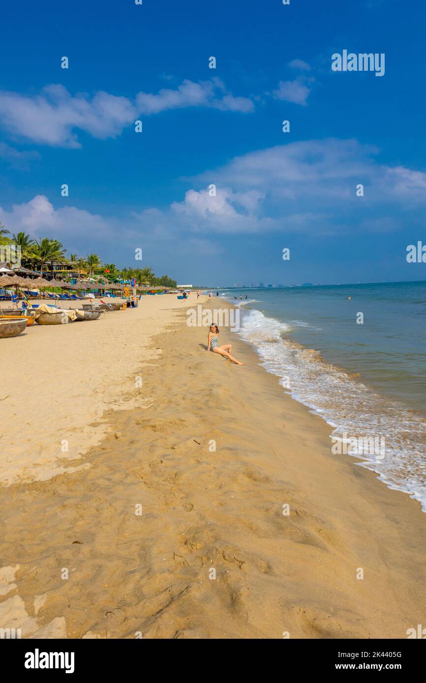 An Bang Beach, Hoi An, Quang Nam Province, Vietnam Stock Photo - Alamy