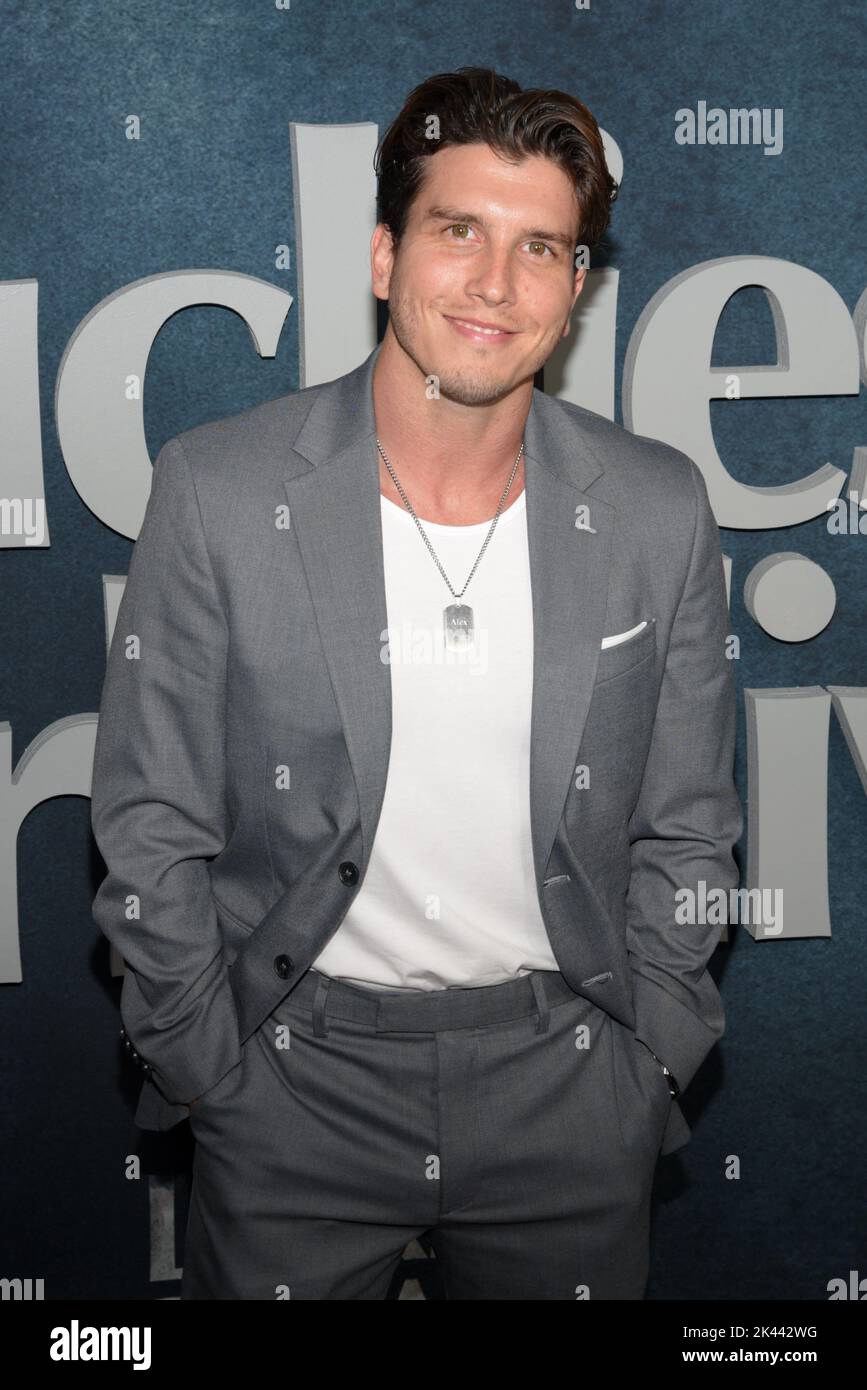 New York, NY, USA, September 29, 2022. Alex Barone attends the Luckiest ...