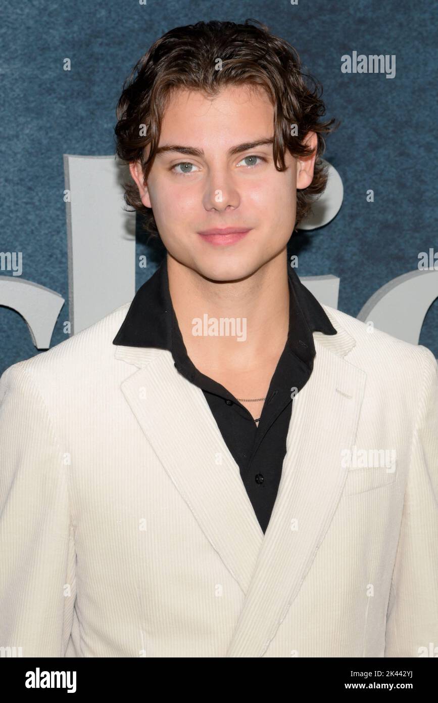 New York, USA. 29th Sep, 2022. Carson MacCormac attends the Luckiest ...