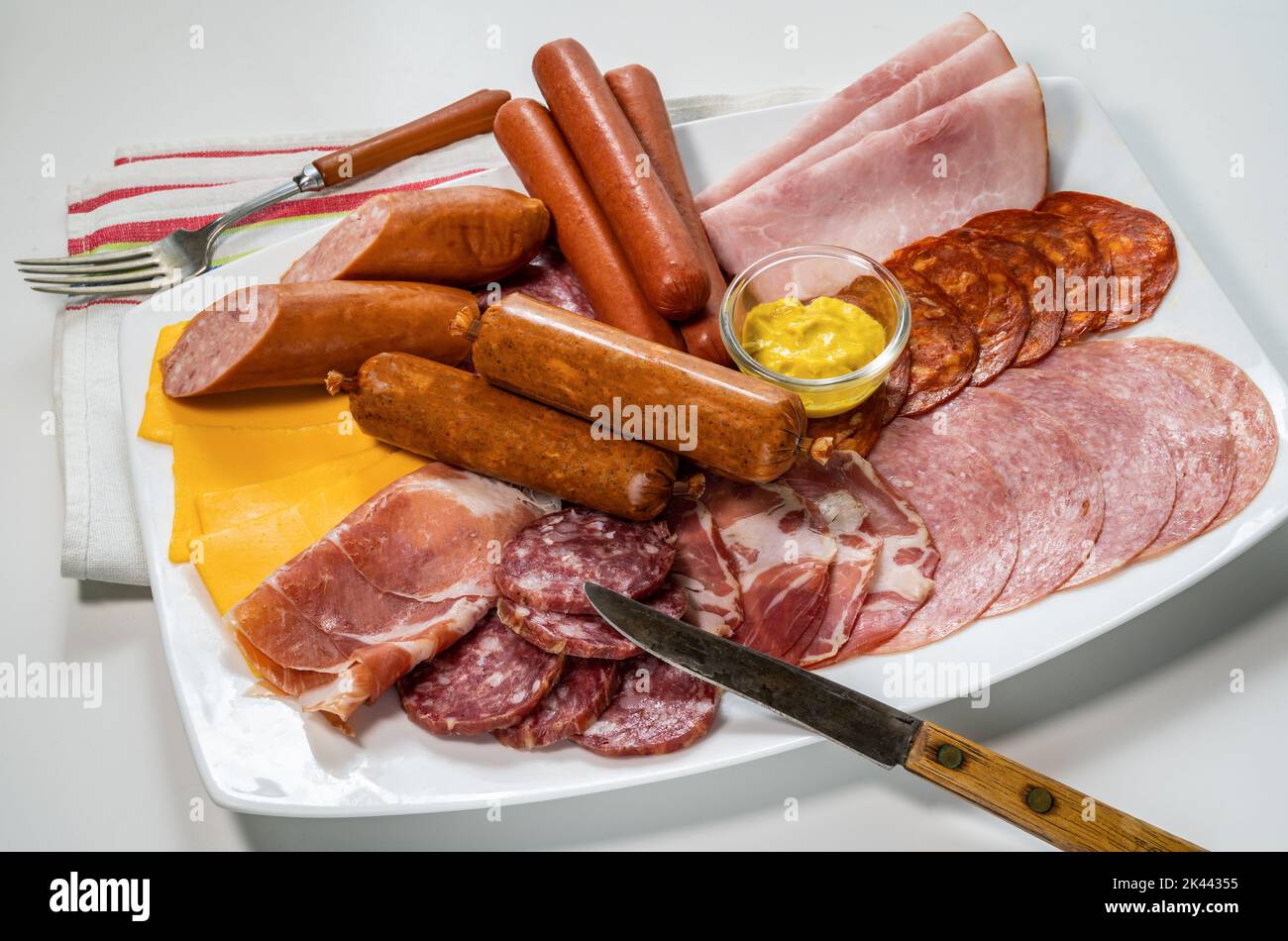 Assorted cold cuts hi-res stock photography and images - Alamy