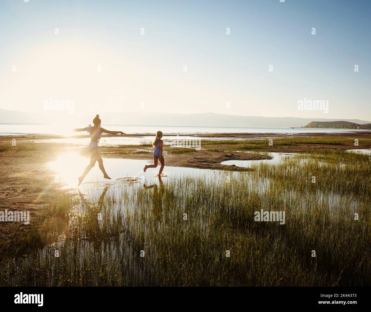 Stepping on back hi-res stock photography and images - Alamy