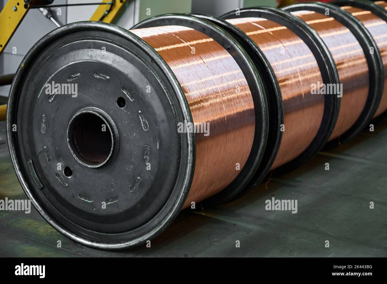 Reels of wire hi-res stock photography and images - Alamy