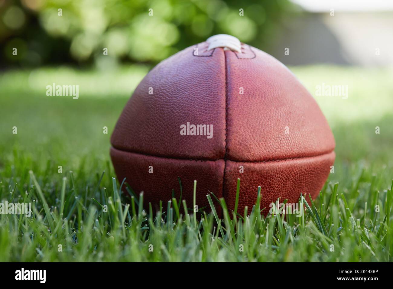 Close up of football hi-res stock photography and images - Alamy