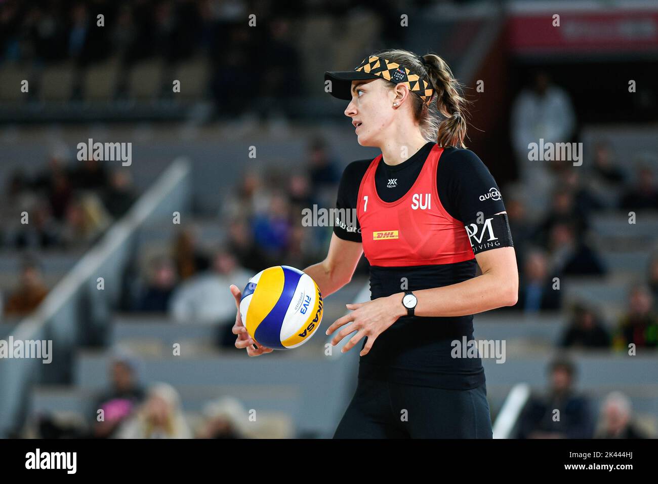 Paris, France on September 29, 2022. Tanja Huberli of Switzerland ...