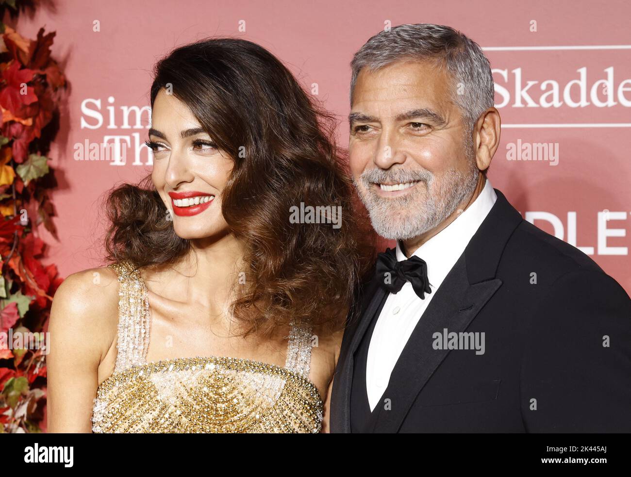 George and amal clooney foundation hi-res stock photography and images ...