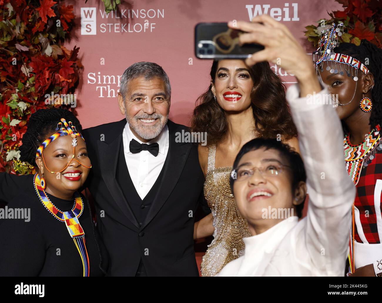 Maria ressa and amal clooney hi-res stock photography and images - Alamy