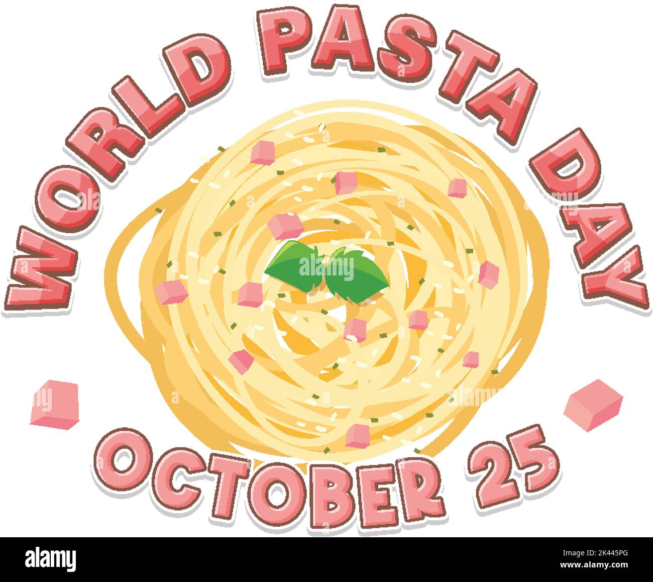 World Pasta Day Banner Design illustration Stock Vector Image & Art - Alamy