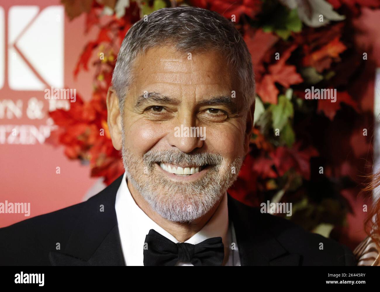 New York, United States. 29th Sep, 2022. George Clooney arrives on the ...