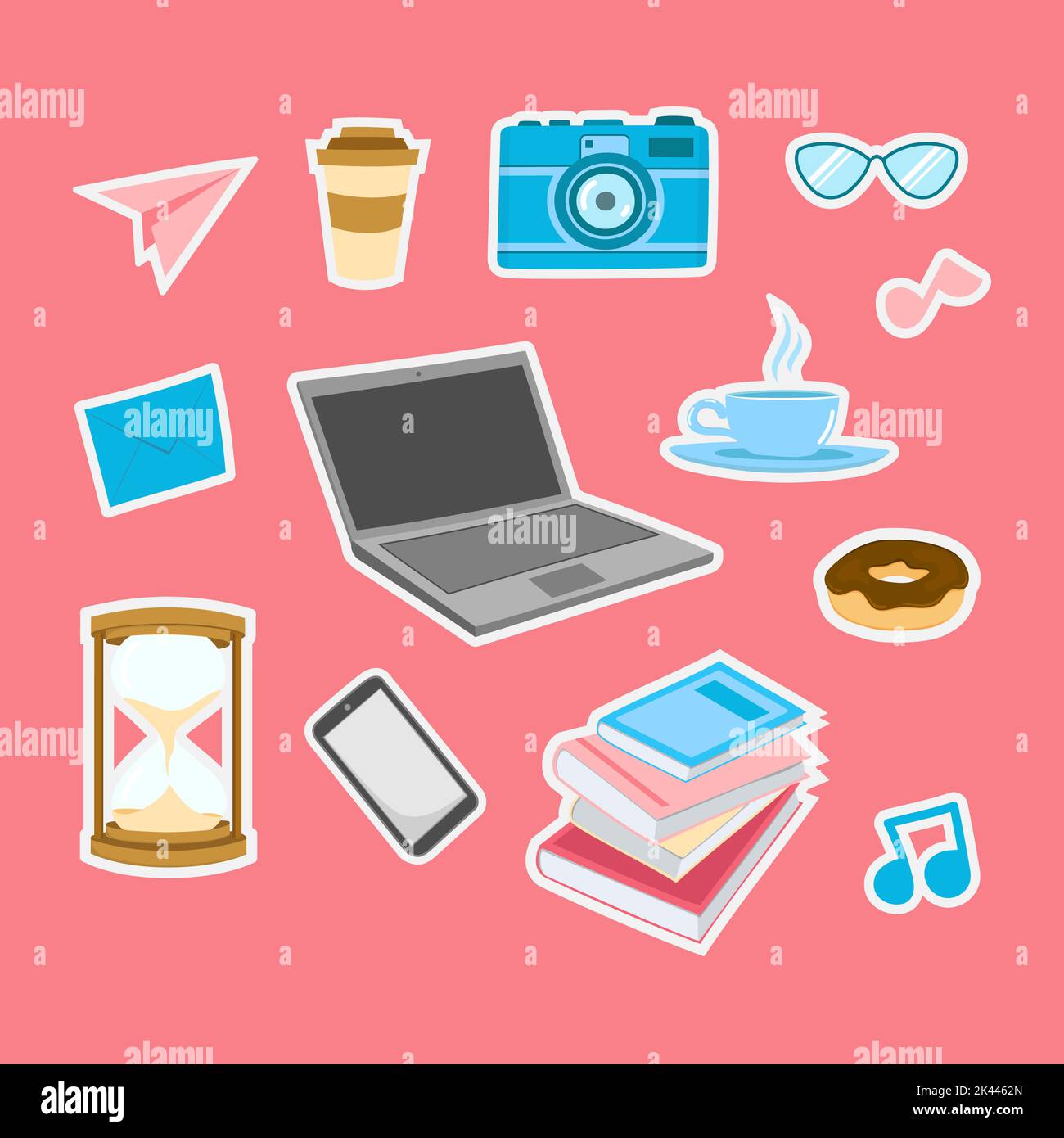 Freelance work vector vectors hi-res stock photography and images - Alamy