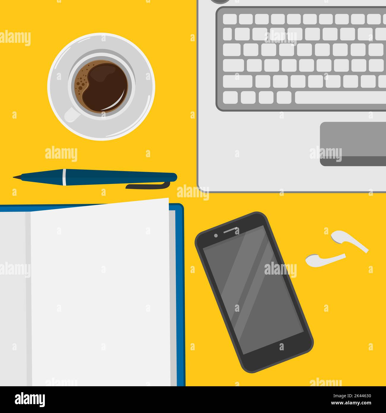 Smart workspace Stock Vector Images - Alamy