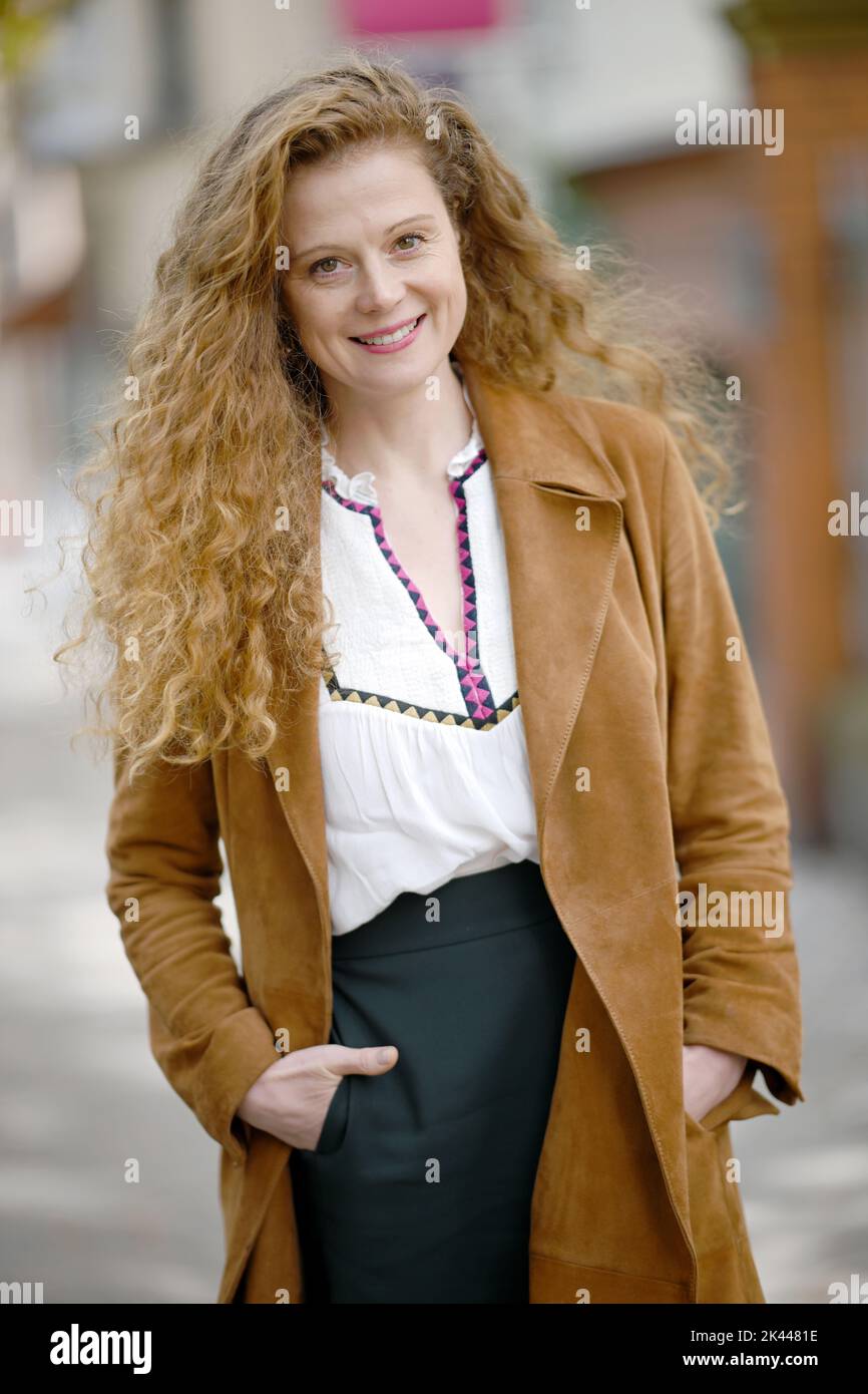 Berlin, Germany. 28th Sep, 2022. Actress Anja Antonowicz at an ...