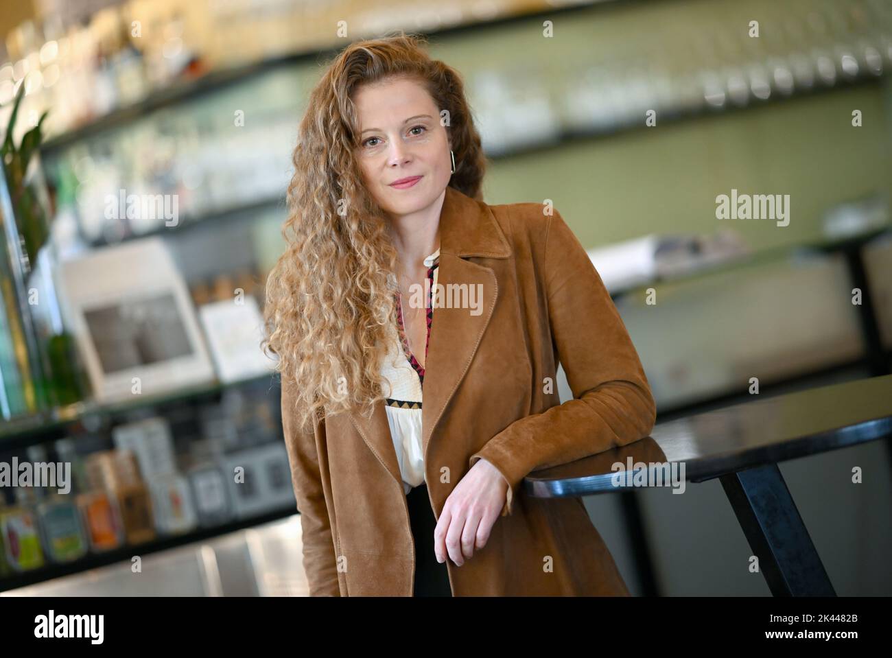 Berlin, Germany. 28th Sep, 2022. Actress Anja Antonowicz at an ...