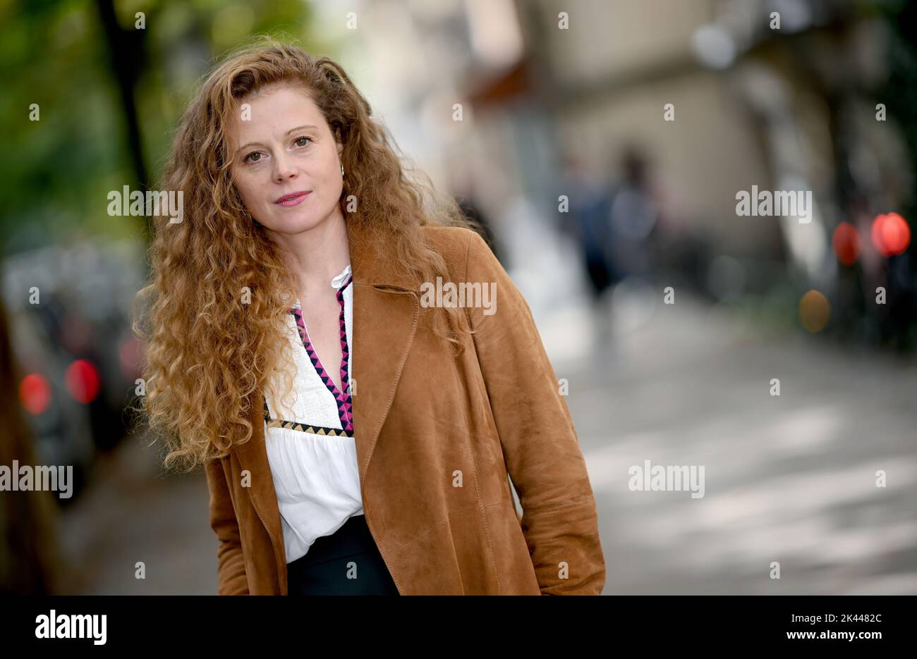 Berlin, Germany. 28th Sep, 2022. Actress Anja Antonowicz at an ...