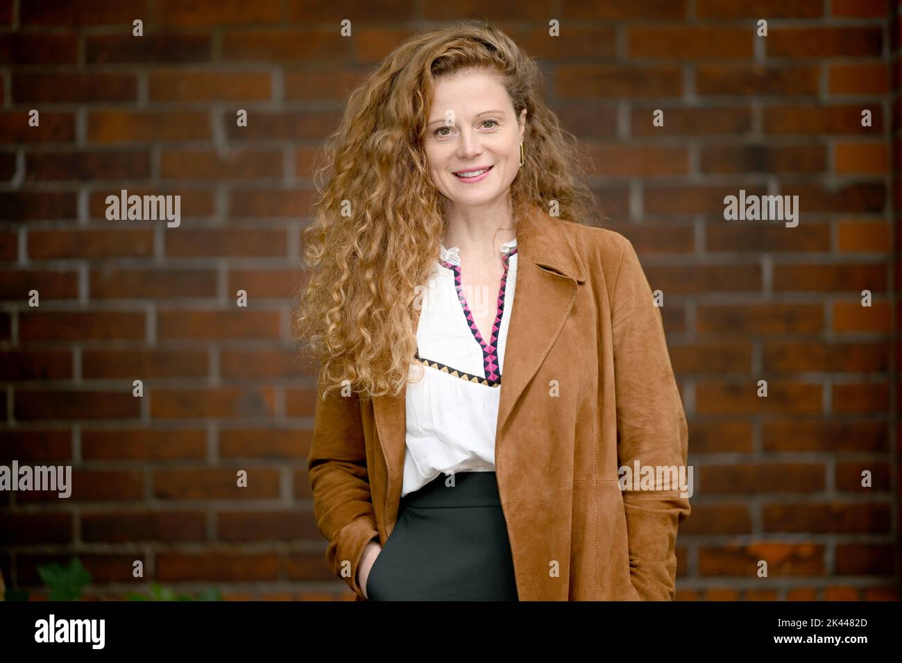 Berlin, Germany. 28th Sep, 2022. Actress Anja Antonowicz at an ...