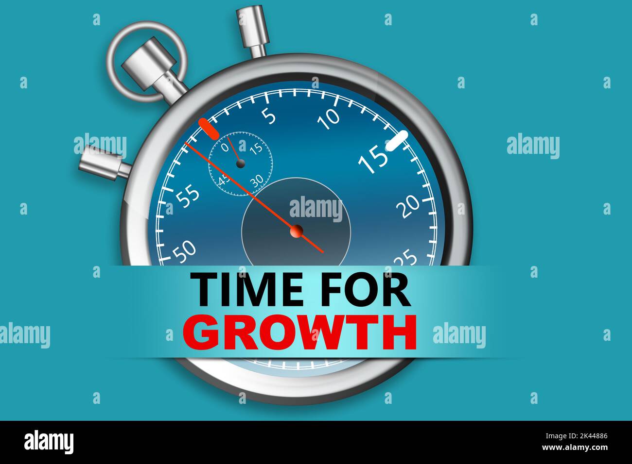 3d rendering timer growth hi-res stock photography and images - Alamy