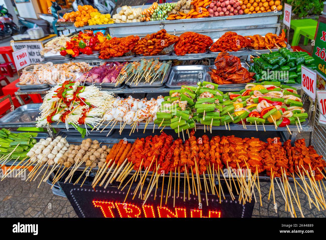 Cho Cay, Dalat Market, Dalat, Lam Dong Province, Vietnam Stock Photo ...
