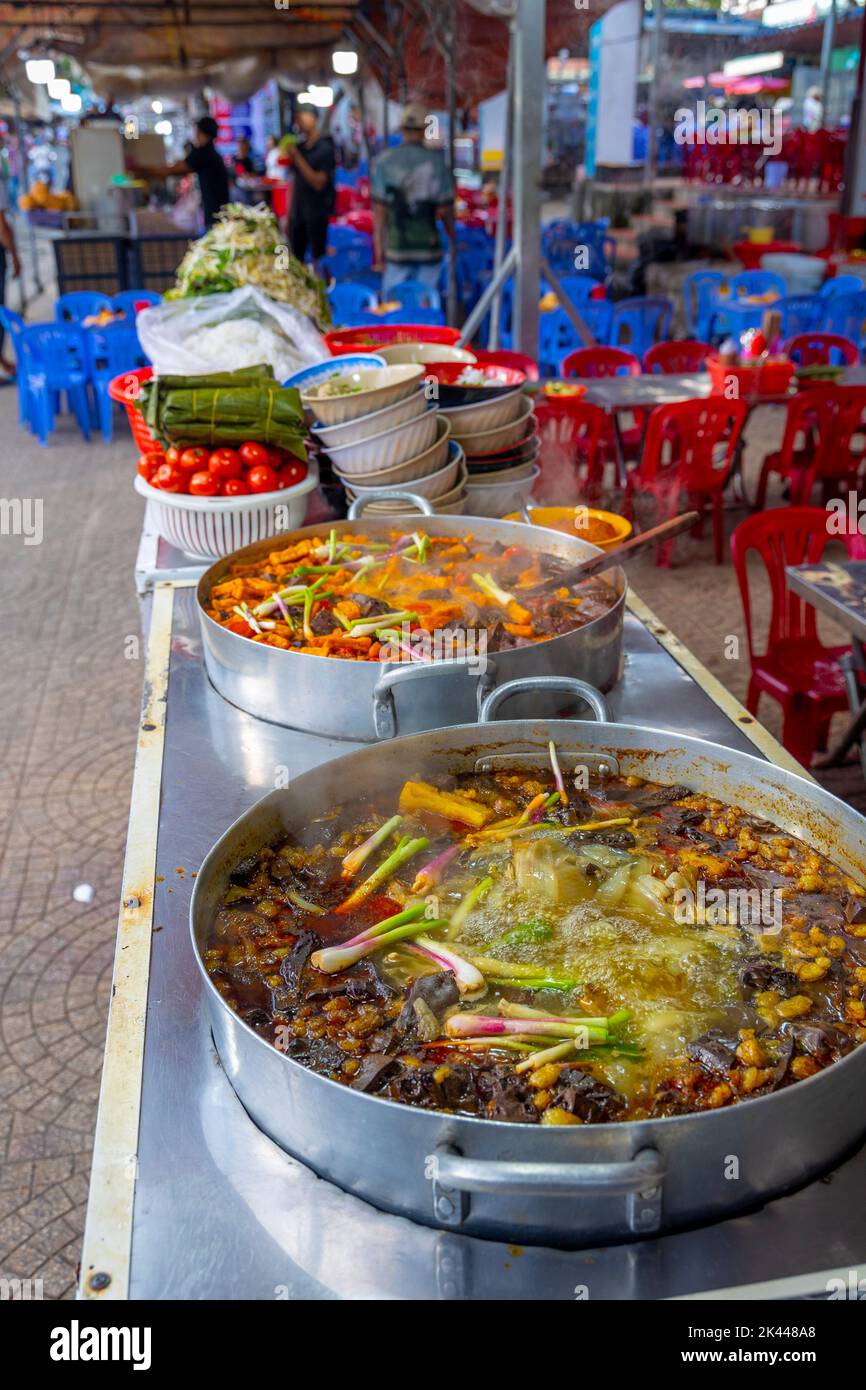 Cho Cay, Dalat Market, Dalat, Lam Dong Province, Vietnam Stock Photo ...