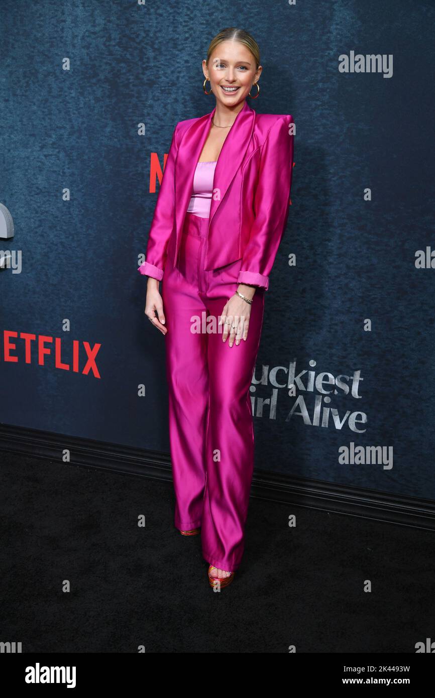Alexandra Beaton attends Netflix's "Luckiest Girl Alive" premiere at ...