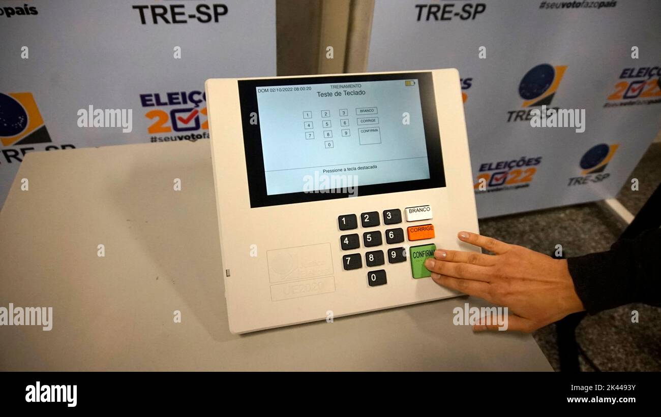 September 30, 2022, SÃ£o Paulo, SÃ£o Paulo, Brazil: In the 2022 ...