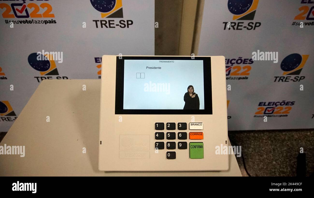 September 30, 2022, SÃ£o Paulo, SÃ£o Paulo, Brazil: In the 2022 ...