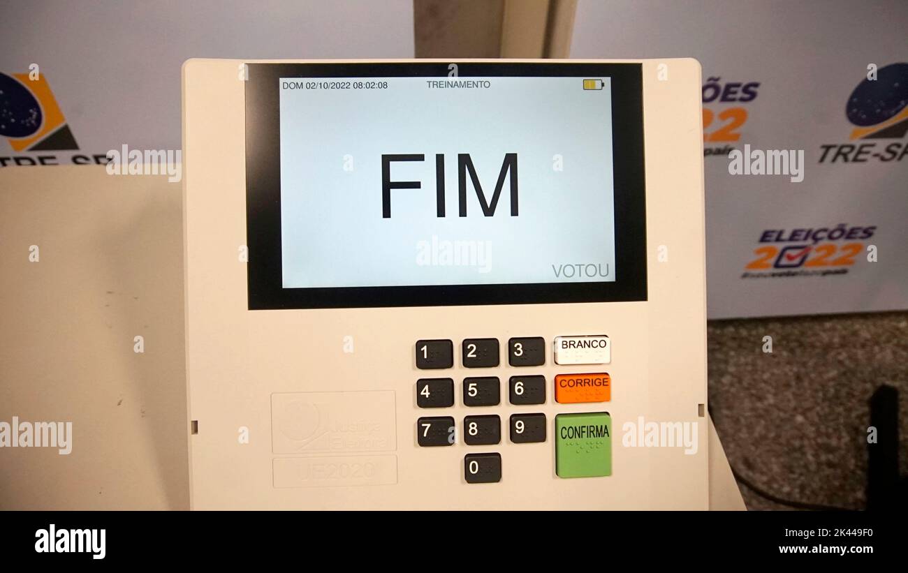 September 30, 2022, SÃ£o Paulo, SÃ£o Paulo, Brazil: In the 2022 ...