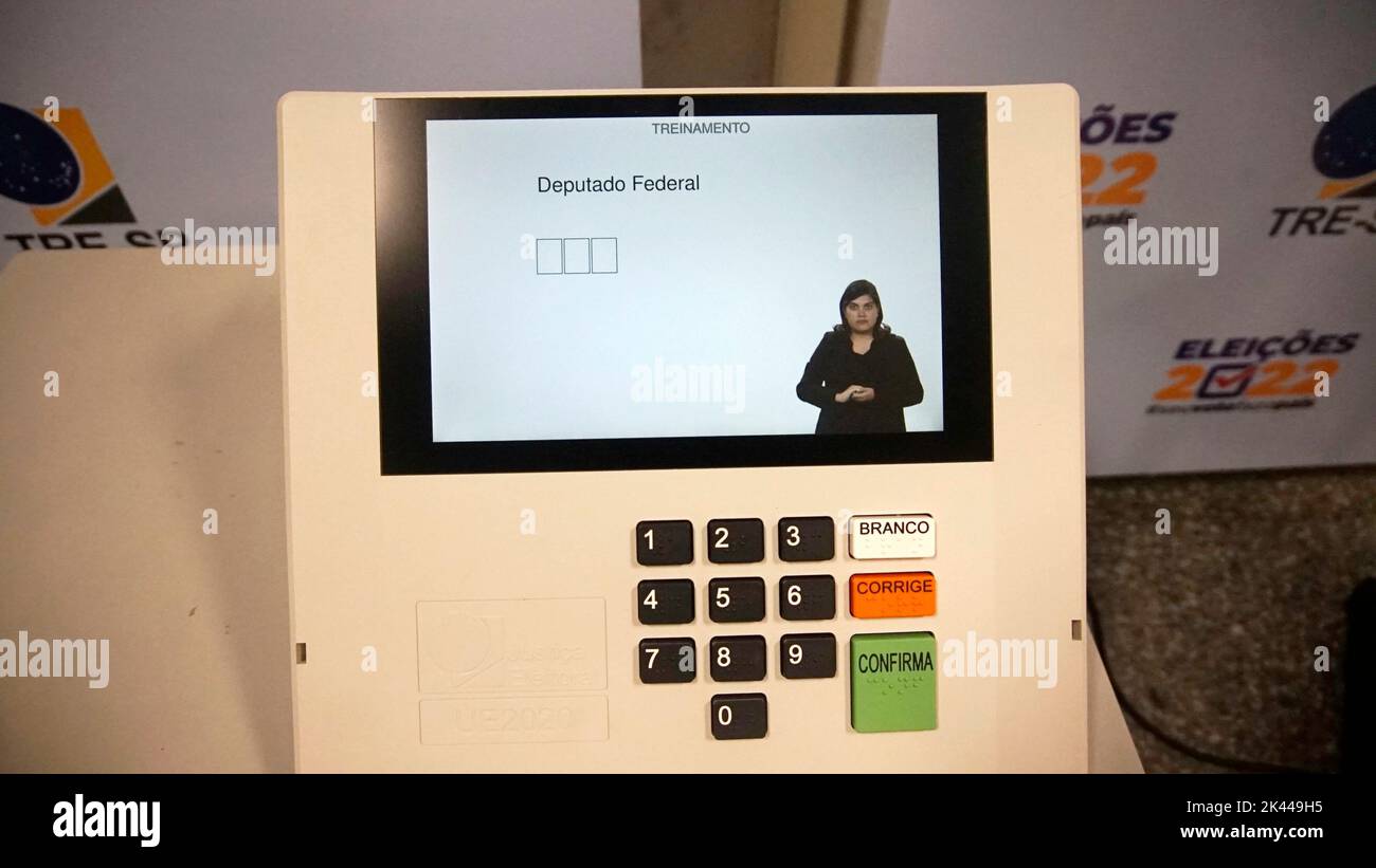 September 30, 2022, SÃ£o Paulo, SÃ£o Paulo, Brazil: In the 2022 ...