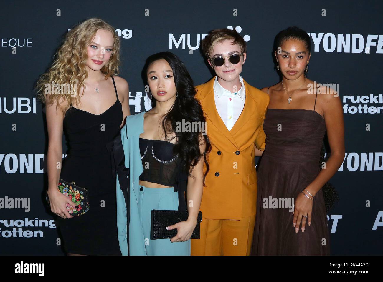 Amiah Miller, Cathy Ang, Elsie Fisher, Rachel Ogechi Kanu arrives at The World Premiere of the ...