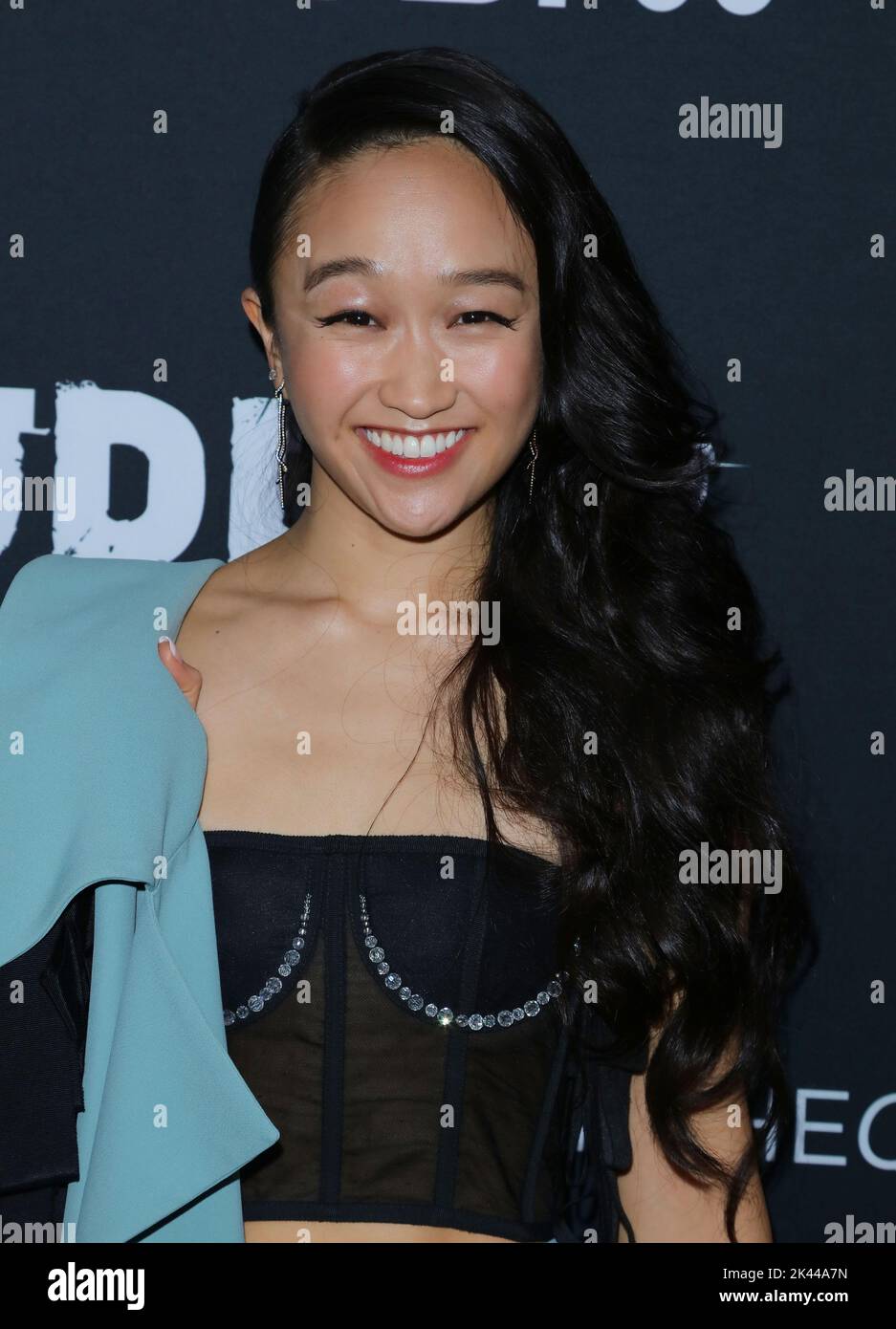 Santa Monica, USA. 29th Sep, 2022. Cathy Ang arrives at The World ...