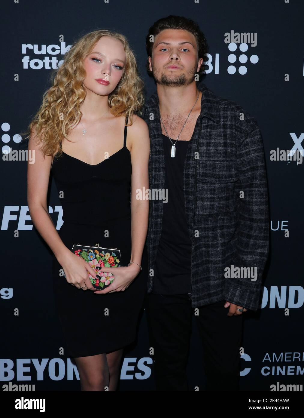 Santa Monica, USA. 29th Sep, 2022. Amiah Miller, Clayton Johnson ...