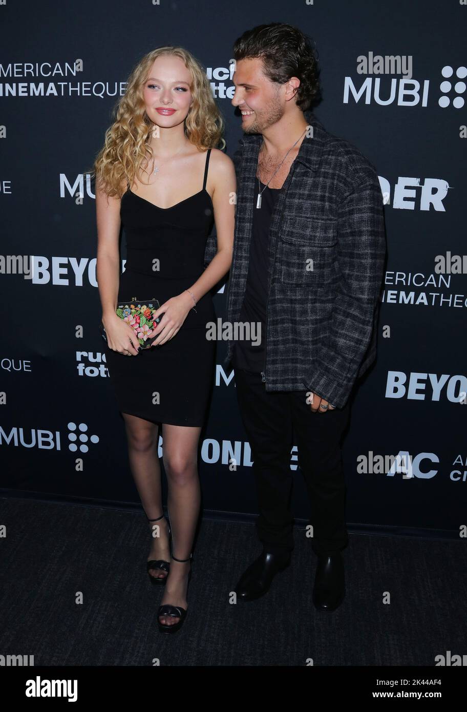 Santa Monica, USA. 29th Sep, 2022. Amiah Miller, Clayton Johnson ...