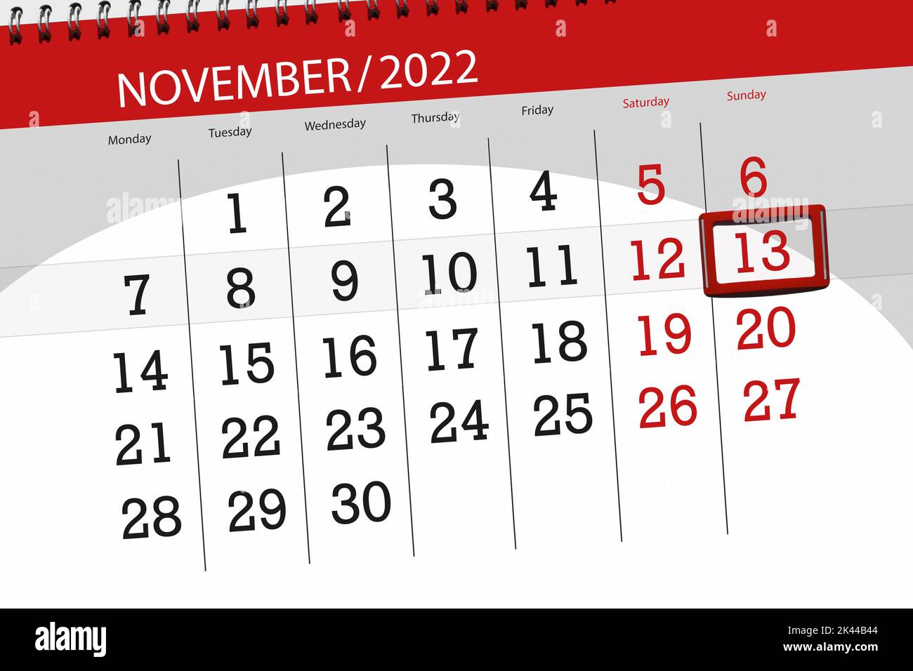 Calendar 2022, deadline, day, month, page, organizer, date, november ...