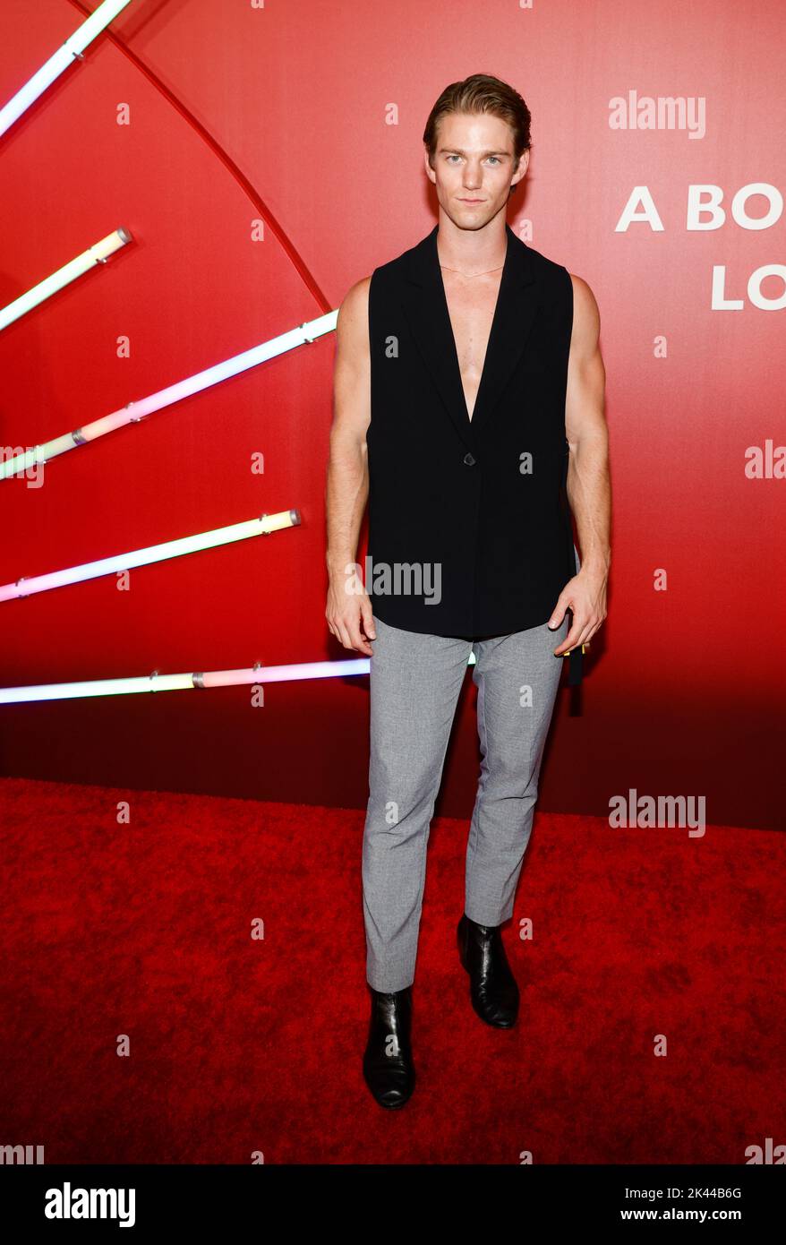 Los Angeles, California, USA 28th September 2022, Nico Greetham attends ...