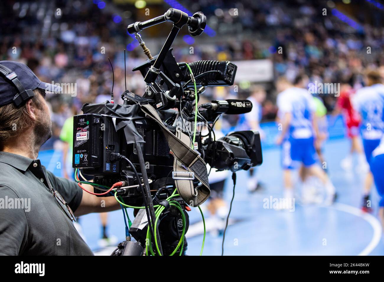 Stuttgart, Germany. 29th Sep, 2022. Handball: Bundesliga, TVB Stuttgart ...