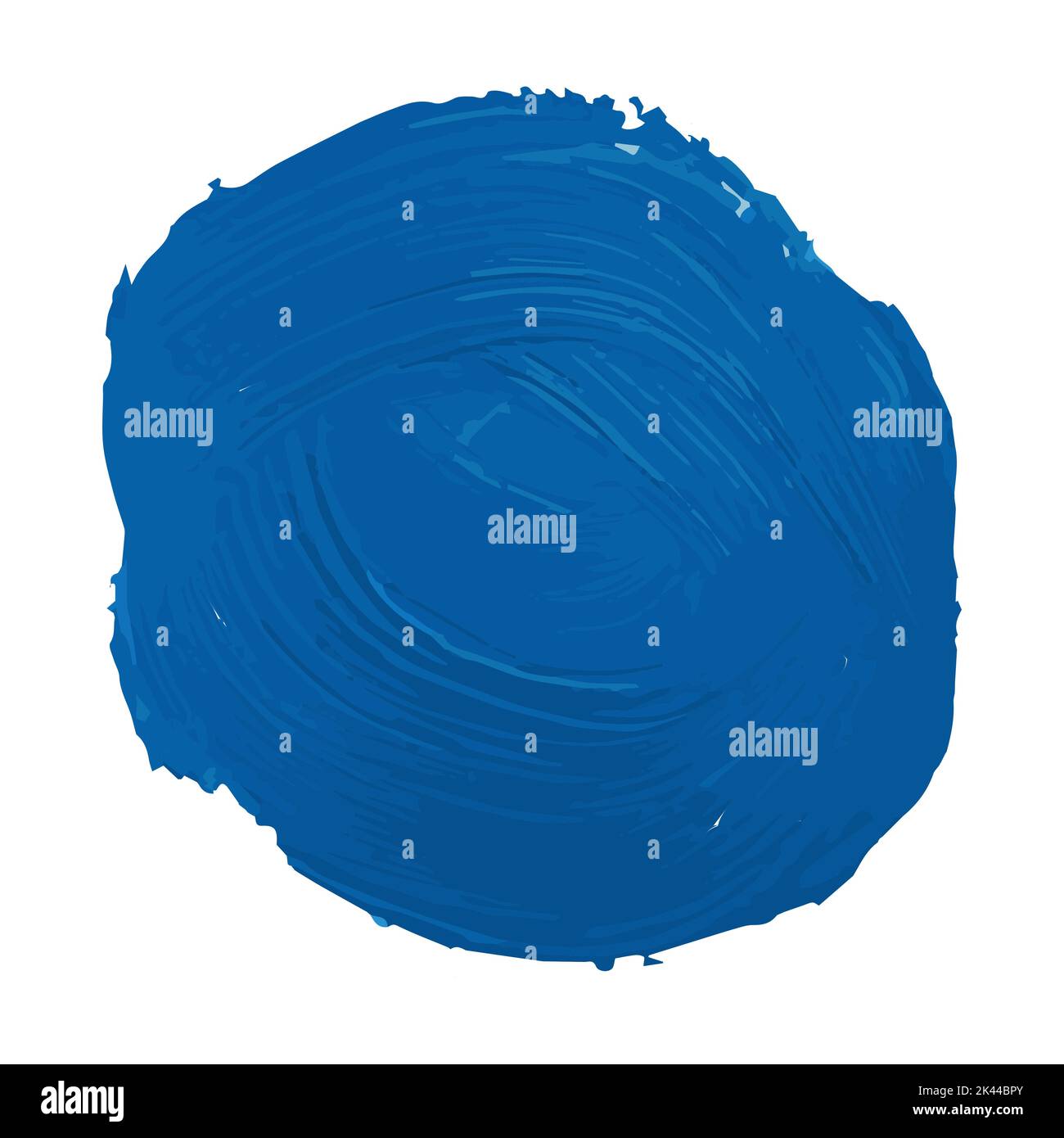 Blue brush stroke acrylic paint texture design vector. Art design for ...