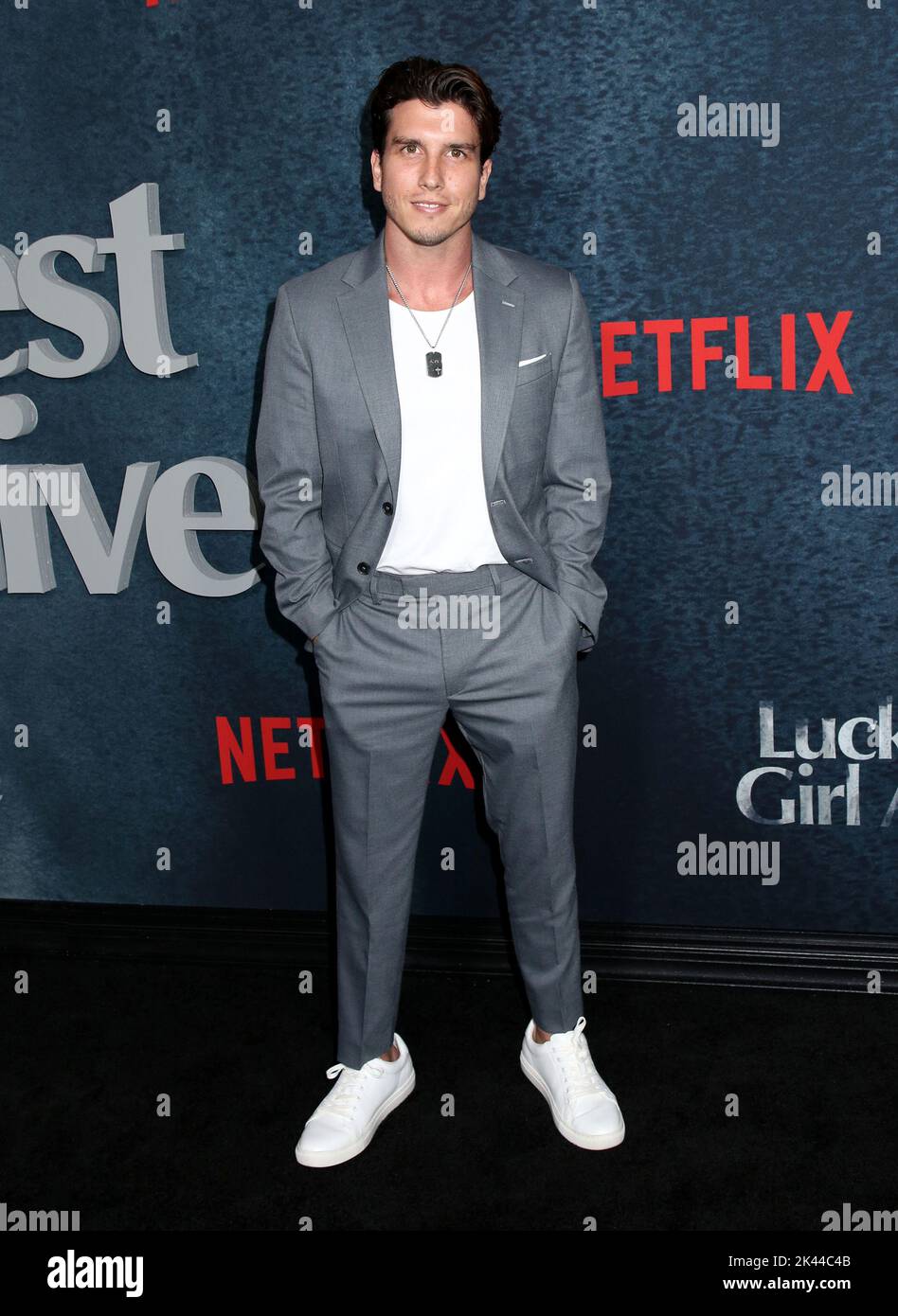 New York City, NY, September 29, 2022 Alex Barone attending Netflix's ...