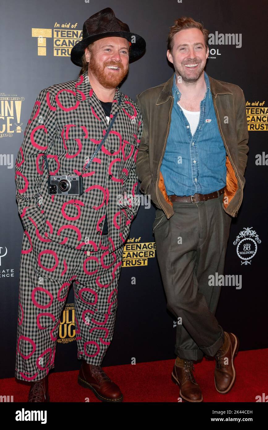 London, UK. 29th Sep, 2022. (L-R) Leigh Francis AKA Keith Lemon and the ...