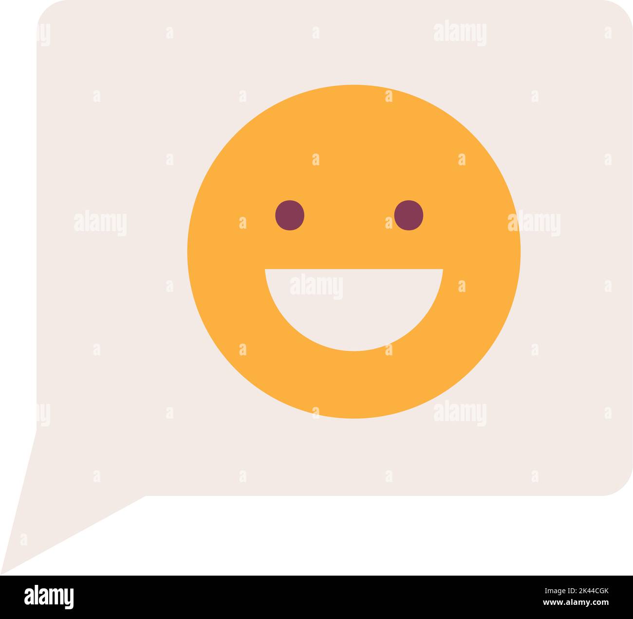 chat emoticon face Stock Vector Image & Art - Alamy