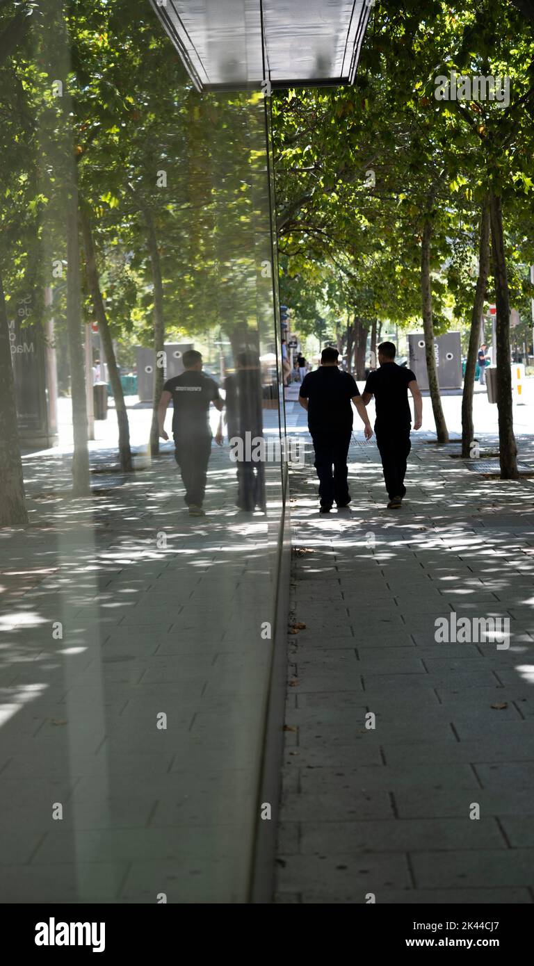 Street life reflections hi-res stock photography and images - Alamy