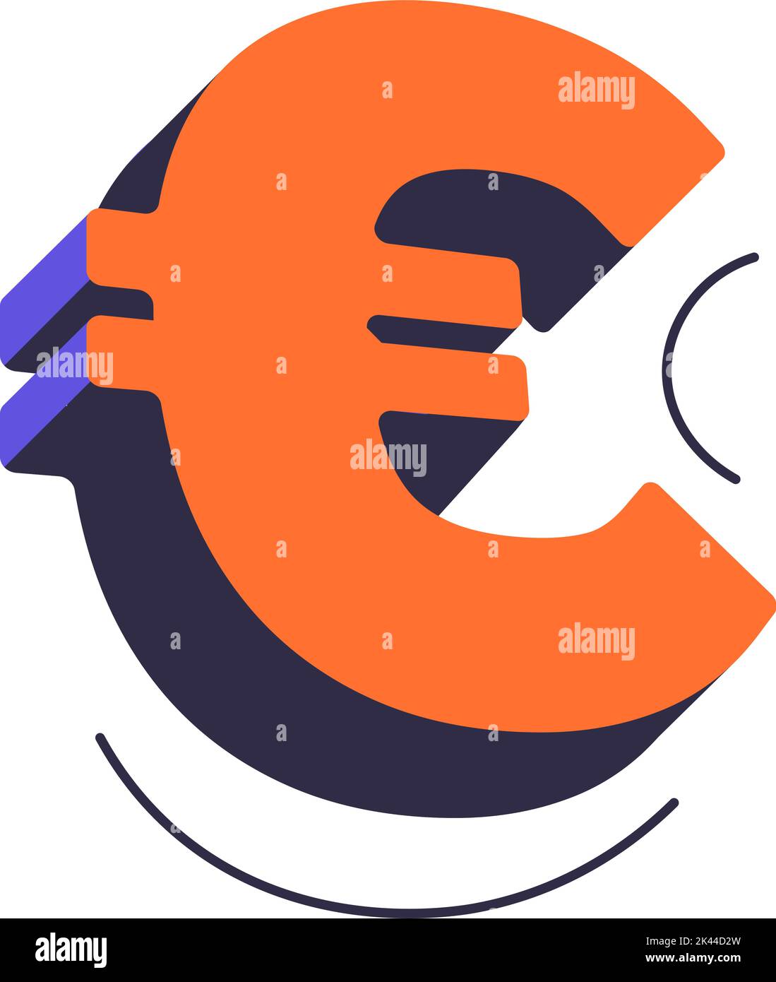 Money currency of European Union, Euro sign vector Stock Vector Image ...