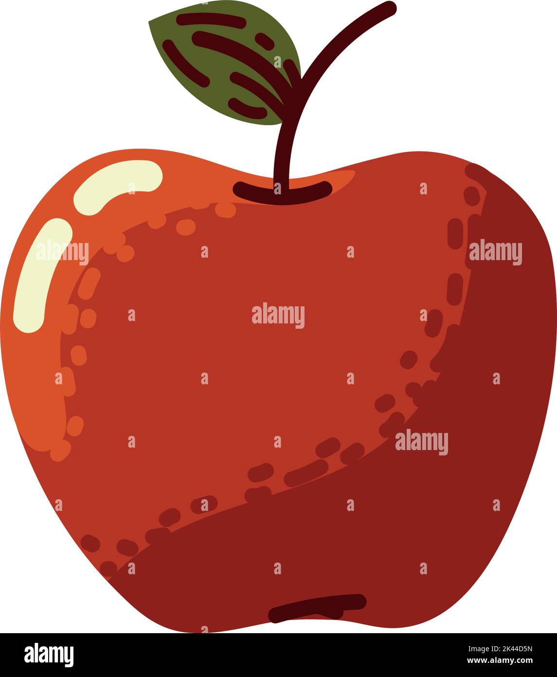 apple fruit icon Stock Vector Image & Art - Alamy