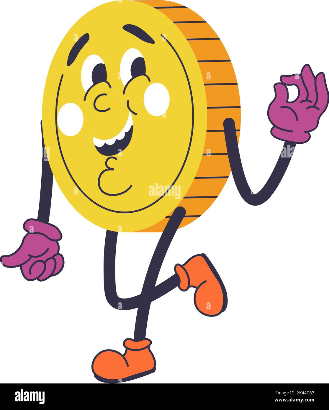 Pay friendly money Stock Vector Images - Alamy